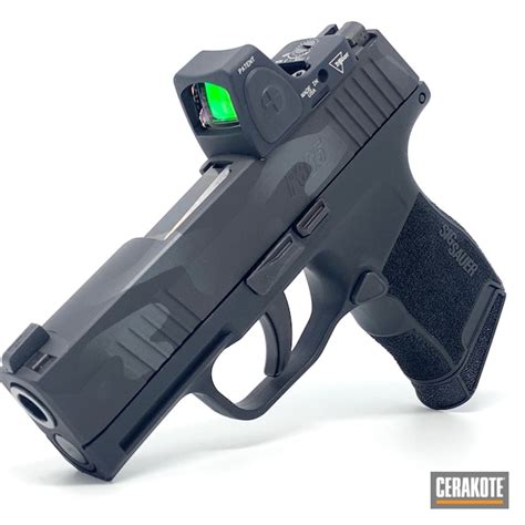 Sig P365 W Trijicon Rmrcc Blended Camo Cerakote