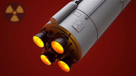 Ur 100 Soviet Ballistic Missile Model Turbosquid 1988037