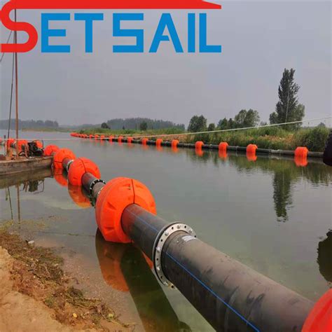 High Efficiency Discharge Pipe With Rubber Hose And Floating Suction
