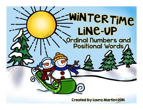 PDF Ordinal Numbers And Positional Words Activity I Hope You Enjoy