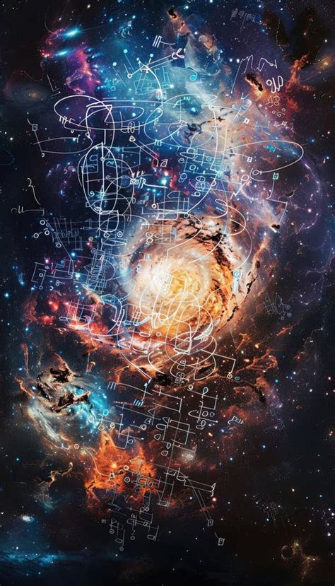 Dynamic Visual Of Expanding Universe Merging Mathematical Equations Of Entanglement Entropy