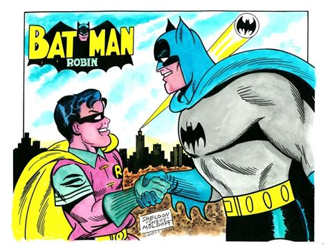 Batman And Robin Comic Strip