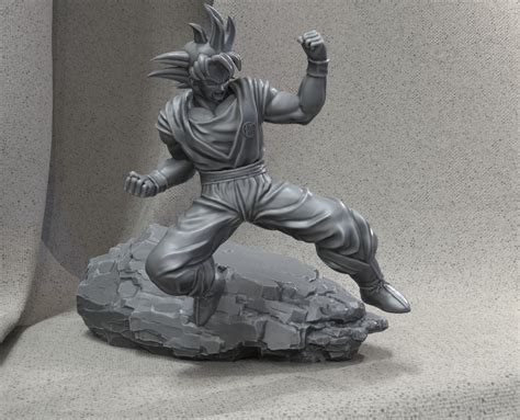 Archivo Stl Gratis Goku 🐉・objeto Imprimible En 3d Para Descargar・cults