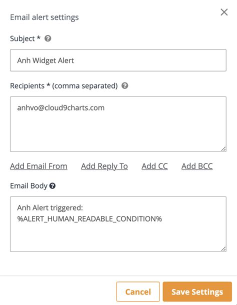 Widget Alerts Documentation And Support Knowi