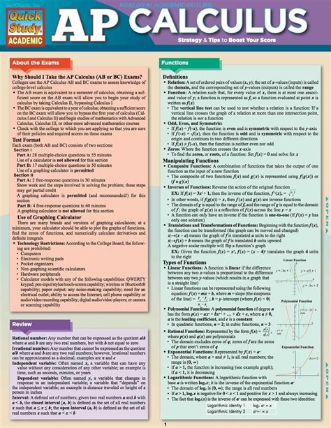 Mastering The AP Calculus Exam The Ultimate Review Guide
