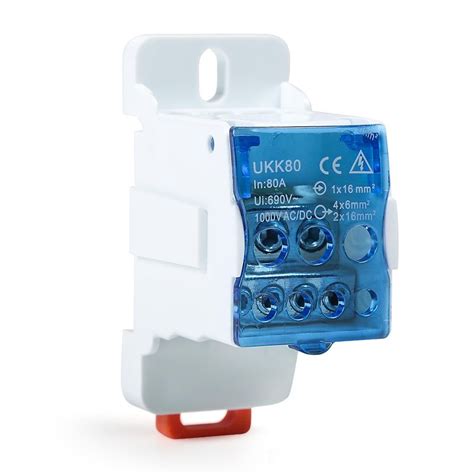 Distribution Box Din Rail Terminal Block Distribution Box Electric Wire Connector Universal