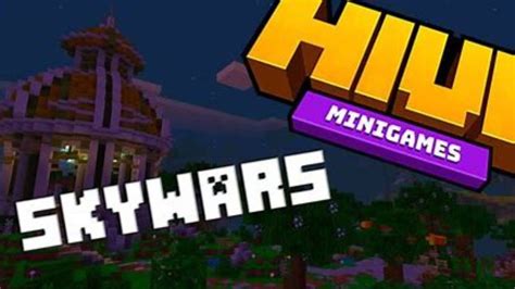 Minecraft Hive Skywars Hive Minecraft Skywars Youtube