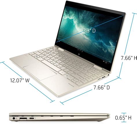 HP ENVY 13 11TH GEN COREI7 PROCESSOR 512SSD STORAGE 16GB RAM TOUCHSCREEN X360 13 INCH AT PAY