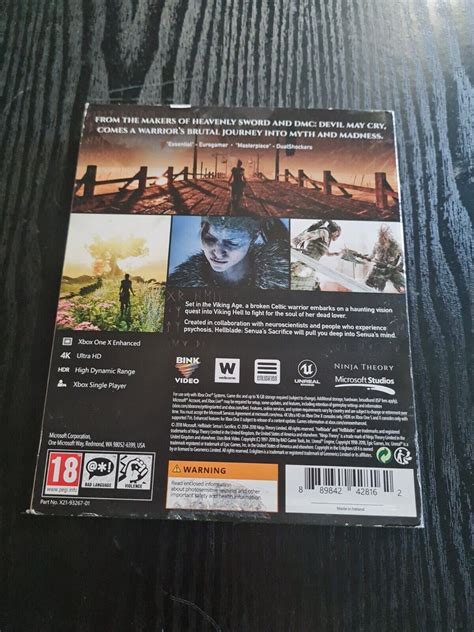 Hellblade Senuas Sacrifice Xbox One Game Warners Retro Corner Ltd