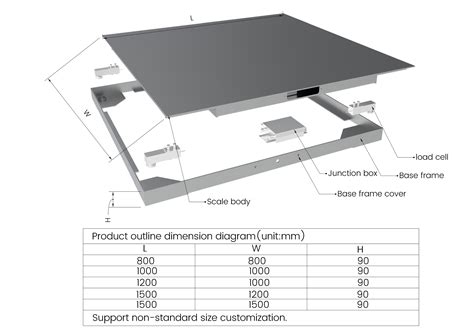 Electronic Platform Scale Ps Series Microtess