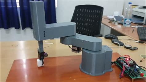 Testing Of 3d Printed Scara Robot Youtube