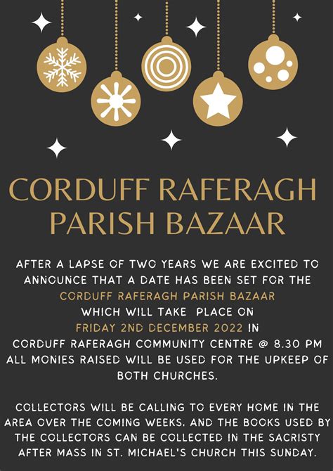 Corduff Raferagh Bazaar Carrickmacrossie