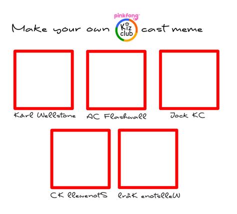 Pinkfong Kizclub Cast Meme Part 10 Kc Clones By Lyteandronic On