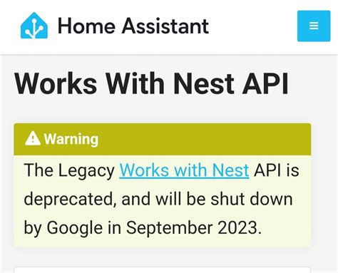Need Help About A Google Nest Integration Issue Configuration Home