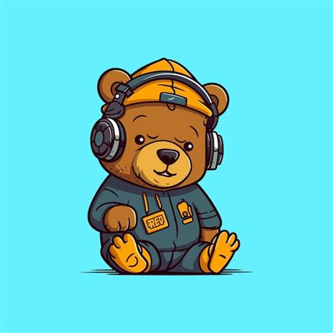 Premium Vector Hand Drawn Vector Illustration Of Teddy Bear