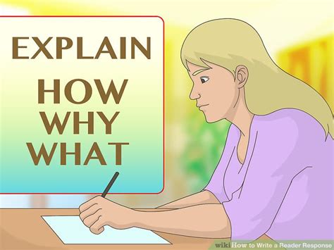 How To Write A Reader Response 13 Steps With Pictures Wikihow