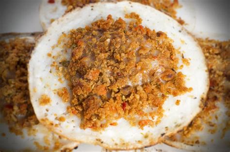 Sorabi Oncom Is A Food Made From Rice Flour Has A Savory Taste Stock