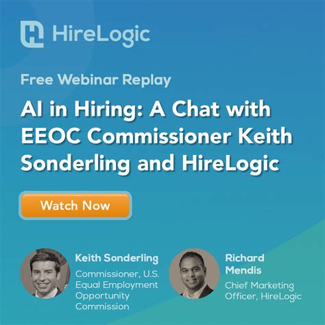 HireLogic Webinar Replay AI In Hiring A Chat With EEOC Commissioner