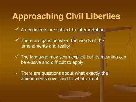 Ppt Approaching Civil Liberties Powerpoint Presentation Free