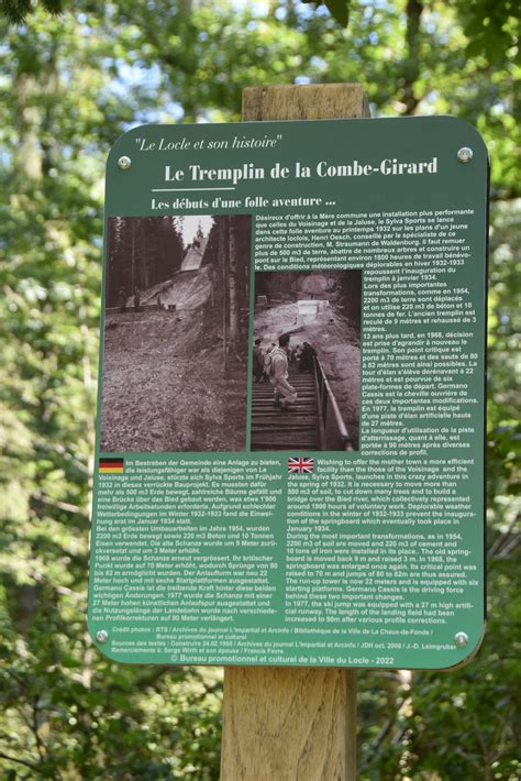 Sentier Le Tremplin De La Combe Girard Site Officiel De La Ville Du