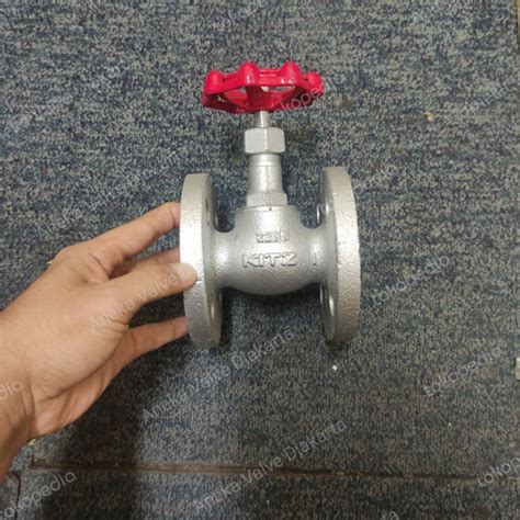 Jual Globe Valve Kitz Fcd Flange Jis 10k 1 Inch Jakarta Barat