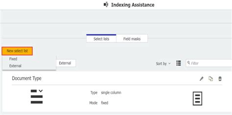 How Do I Create And Utilize A Select List 7 · Docuware Support Portal