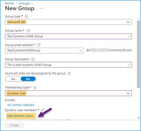 How To Create Microsoft 365 Dynamic Membership Group