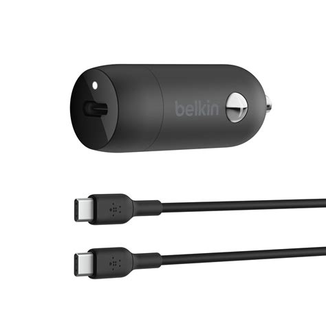 Boostcharge 30w Usb C Car Charger With Usb C To Usb C Cable Belkin Us