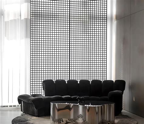 Modern Sleek Stainless Steel Partition Wall Panel Pamper Haus Design Shop