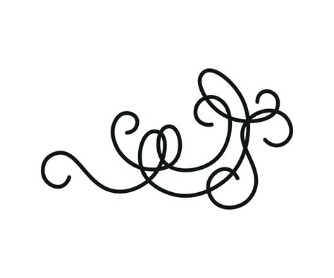 Vector Illustration Of Linear Squiggle 19022425 Vector Art At Vecteezy