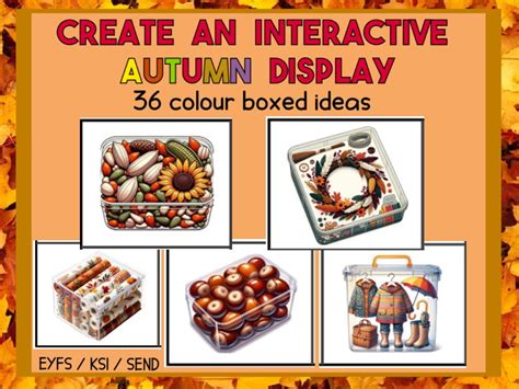 Create An Interactive Autumn Display Teaching Resources