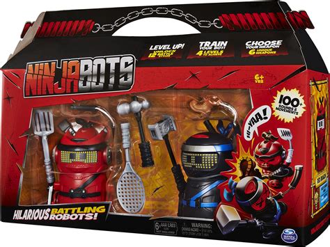 Ninja Bots 2 Pack Hilarious B084bn7ggg