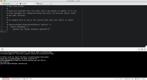 Configuring Atom Editor So That Platform Ide Terminal Opens By Default With Label Stack Overflow