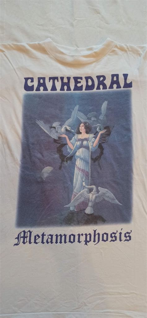Cathedral Vintage Doom Gothic Metal Longsleeve 1990s … Gem