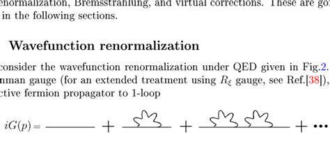 3 Geometrical Series For The Electron Wavefunction Renormalizacion