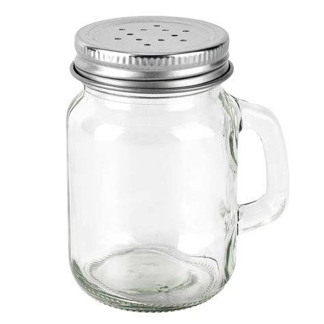 Mason Jar Glass Salt And Pepper Shaker 68oz