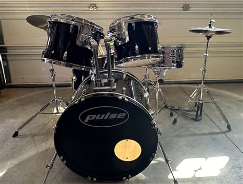 Pulse Pro 5 Piece Drum Kit And Hardware Reverb