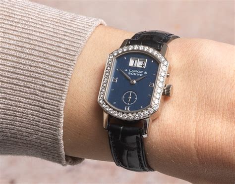 Bonhams A Lange And Söhne A Ladys 18k White Gold And Diamond Set