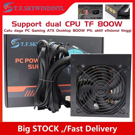 Aigo Ak 800w Rgb 게이밍 Pc 전원 공급 장치 120mm 팬 포함 220v Atx 데스크탑 컴퓨터용 Btc