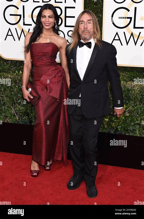 Iggy Pop Attending The 74th Annual Golden Globe Awards Held At The