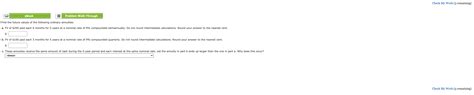 Solved Check My Work 3 Remaining Ebook Problem
