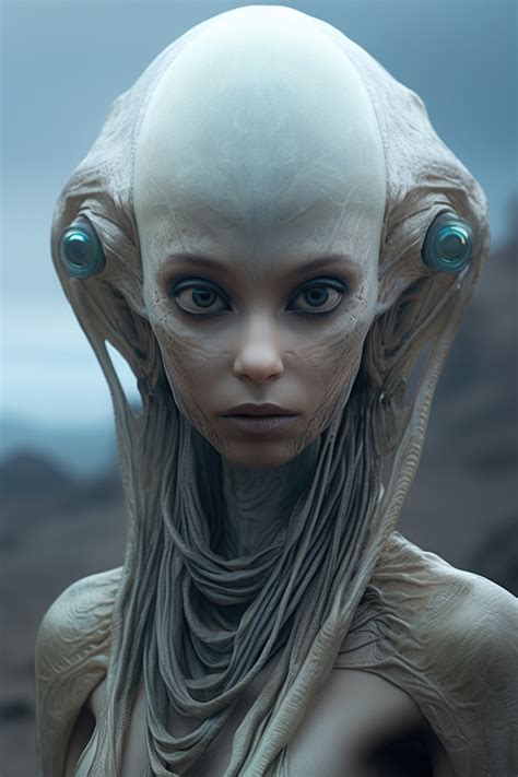 Cool Wallpapers Of Alien Woman Warrior With Glowing Eyes Terrawalls