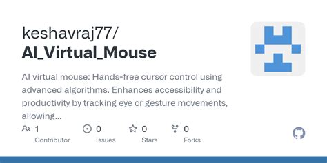 github keshavraj77 ai virtual mouse ai virtual mouse hands free