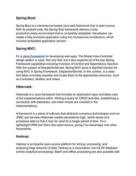 Ppt Most Popular Java Frameworks In 2022 For Enterprise App