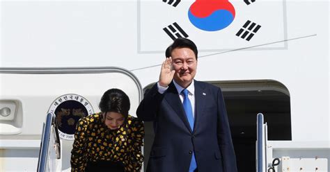 윤 인태사 방문 하와이 순방 마무리나토 참석차 워싱턴으로