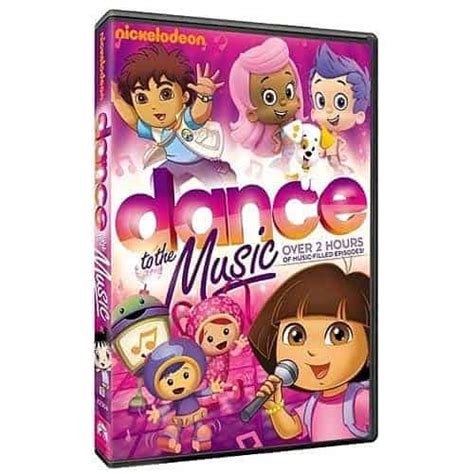 Nickelodeon Favorites Dance To The Music Dvd Review Simply Stacie