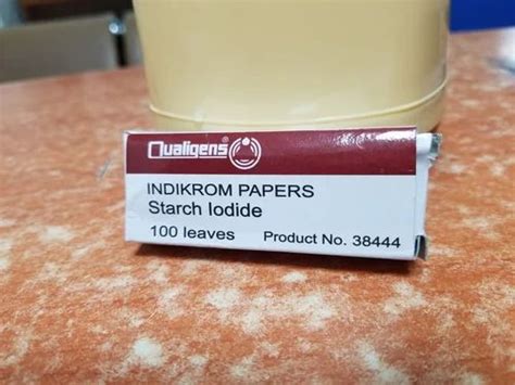 Starch Iodide Paper At ₹ 90pack Laboratory Consumables In Ahmedabad Id 2851771618355