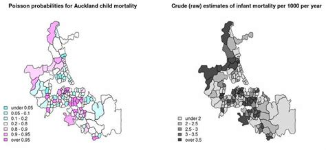 3 Sample Statistical Maps Computed Using The Spdep R Package Source Download Scientific