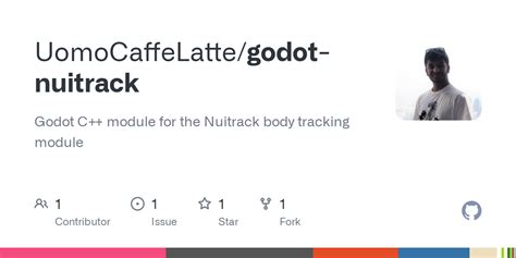 Github Uomocaffelatte Godot Nuitrack Godot C Module For The Nuitrack Body Tracking Module