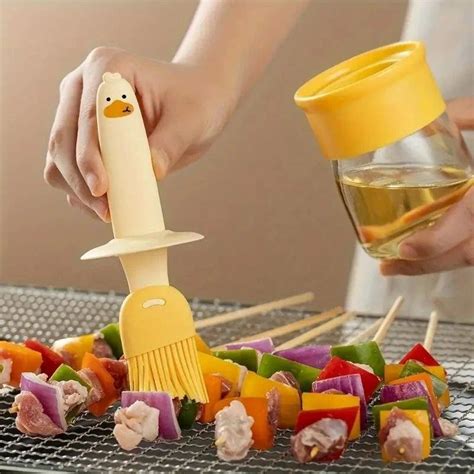 Silicone Oil Bottle With Basting Brush At Rs 55piece In Ahmedabad Id